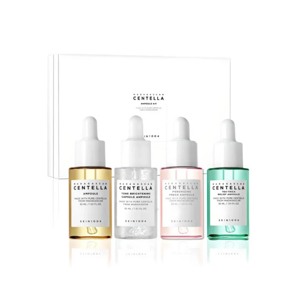 SKIN1004 Centella Ampoule Kit - Kit con 4 Mini Ampollas – Kocare Beauty