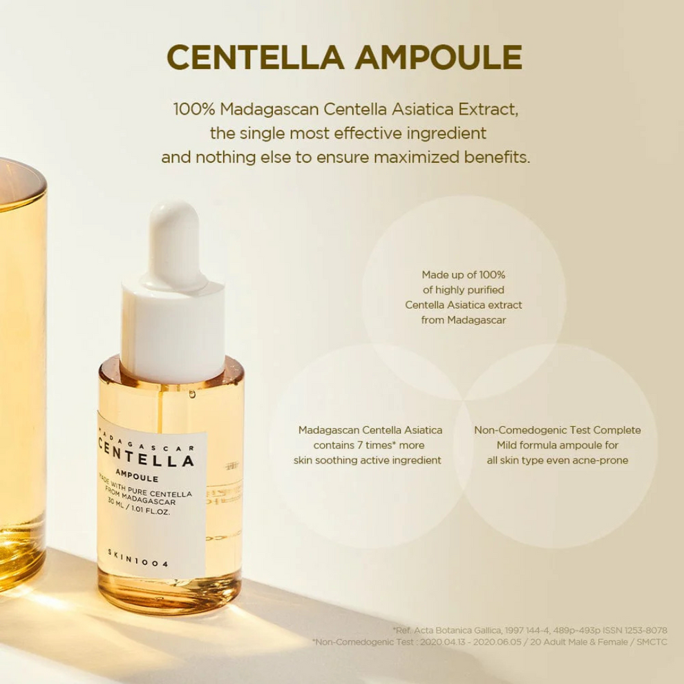 SKIN1004 Centella Ampoule Kit - Kit con 4 Mini Ampollas – Kocare Beauty